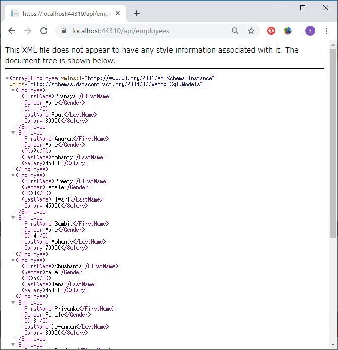 C#のWebAPIとADO.NET Entity FrameworkでSQLServerをつないでWEBサービスを作ってみた: Visual Studioをサクッといじってみてます